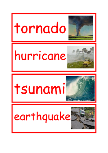 Natural Disasters Topic Plan for Year 4 | Teaching Resources