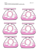 Blank dial scales | Teaching Resources