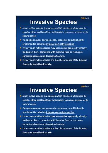 Persuasive Writing — Invasive Species | Teaching Resources
