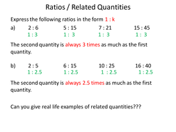 Direct / Inverse Proportion | Teaching Resources