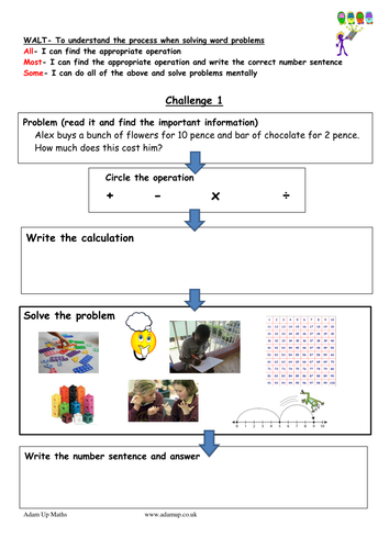 word-problems-multi-step-differentiated-teaching-resources
