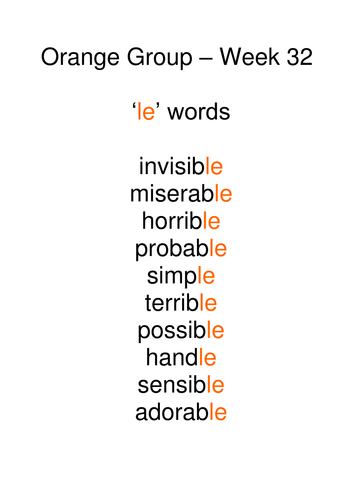 Level 2 Summer 2 spelling tests | Teaching Resources