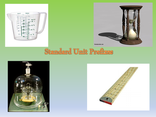 Standard Unit Prefixes (Standard Form extension) | Teaching Resources