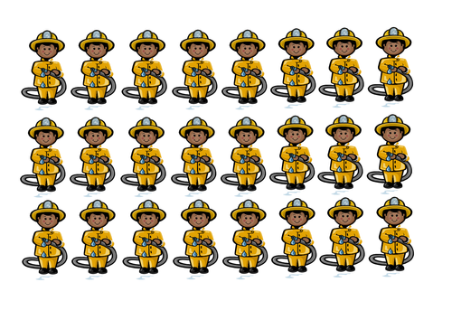 Add 3 numbers of firemen | Teaching Resources