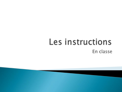 Les instructions | Teaching Resources