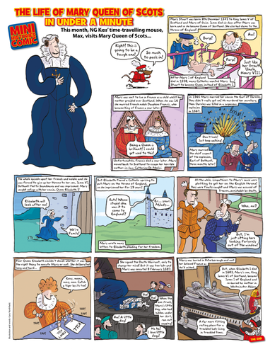 The Life of Mary Queen of Scots in Under a Minute | Teaching Resources
