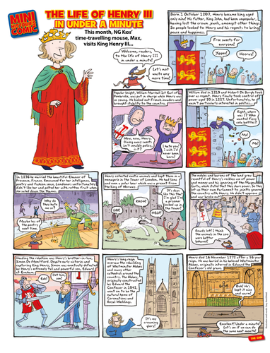 The Life of Henry III in Under a Minute | Teaching Resources