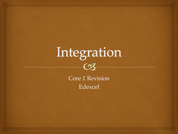 Core 1 Integration Revision Quiz | Teaching Resources