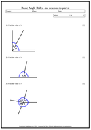 Basic Angle Rules | Teaching Resources