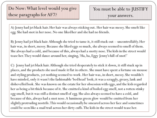 Year 8 Narrative Writing - Lesson Eleven | Teaching Resources