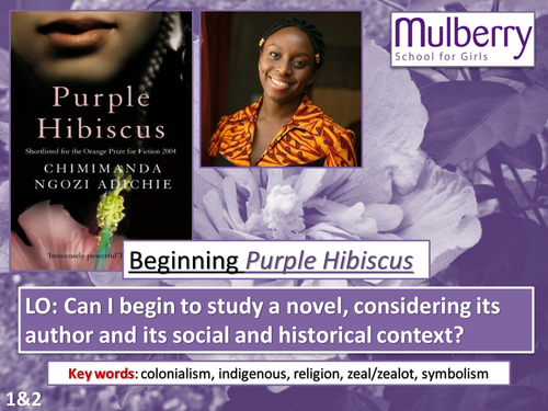 GCSE Literature: Purple Hibiscus | Teaching Resources