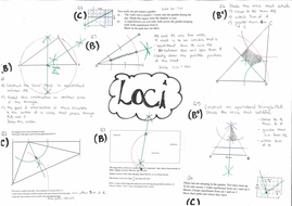 GCSE Loci Questions | Teaching Resources