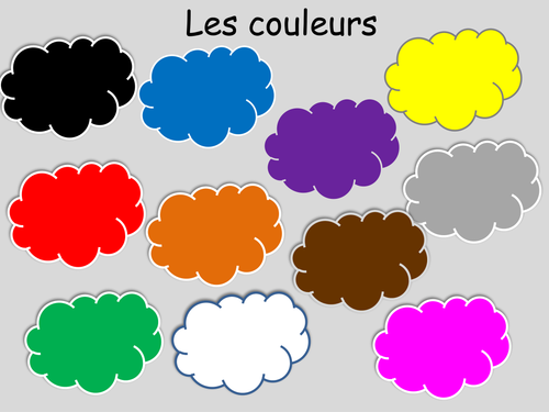 Les couleurs | Teaching Resources