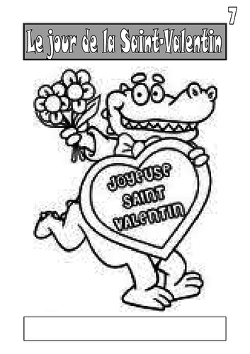 Le jour de la Saint-Valentin | Teaching Resources