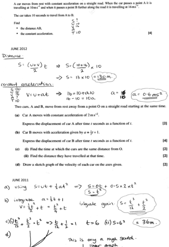 FSMQ OCR ADDITIONAL MATHS. Suvat equations. by mywifethinksiloveher ...