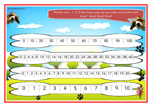 Number line and number square | Teaching Resources
