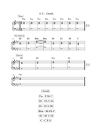 'E.T.' by Katy Perry - Ensemble Arrangement | Teaching Resources