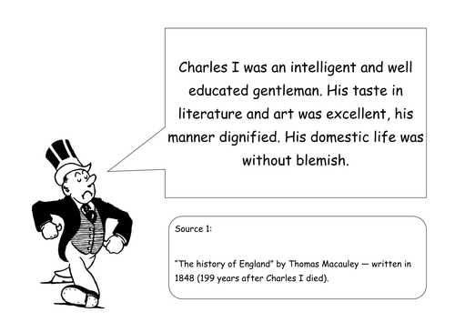 English Civil War - Intro to Charles I | Teaching Resources