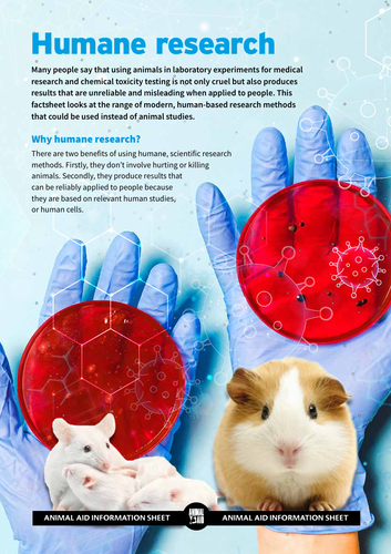 Humane Research Factsheet | Teaching Resources