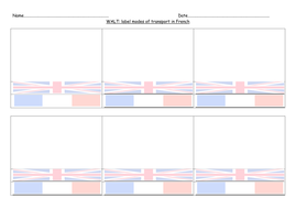 Modes of transport in French | Teaching Resources