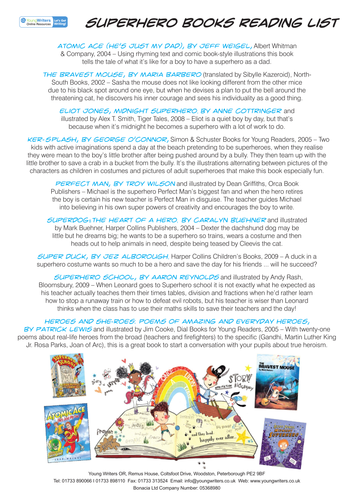 Superhero Stories Activity Extension Pack | Teaching Resources