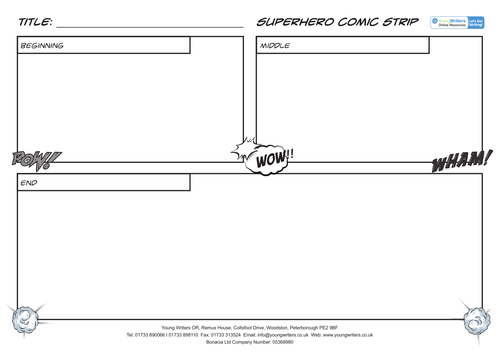 Superhero Stories Activity Extension Pack | Teaching Resources