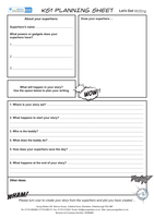 KS1 Superhero Stories Writing Pack by YoungWriters - UK Teaching ...