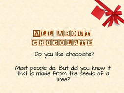 Learn about chocolate | Teaching Resources