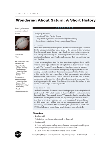 Reading, Writing and Rings | Teaching Resources