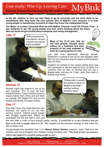 MyBnk: Money Works | Teaching Resources