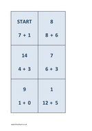 Addition up to 20 loop cards | Teaching Resources