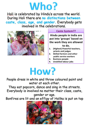 Holi | Teaching Resources