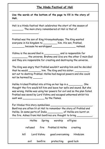 Holi | Teaching Resources