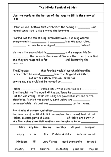 Holi | Teaching Resources