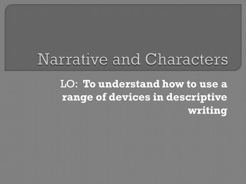 Igcse Assignment 2 Narrative Teaching Resources