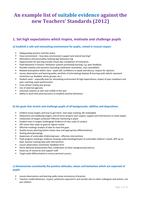 Example evidence for teaching standards & bullets - Resources - TES