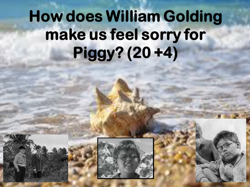 Lord of the Flies: Piggy | Teaching Resources