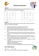 Multiplicative Relationships | Teaching Resources