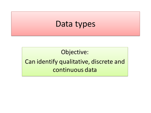Introduction to Data Resources | Tes