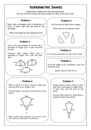 Isoperimetric Shapes | Teaching Resources