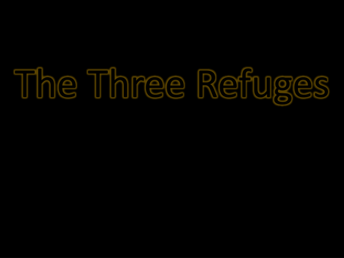 Question and Answer Session on the Three Refuges. | Teaching Resources