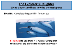 The Explorer's Daughter Edexcel extract | Teaching Resources