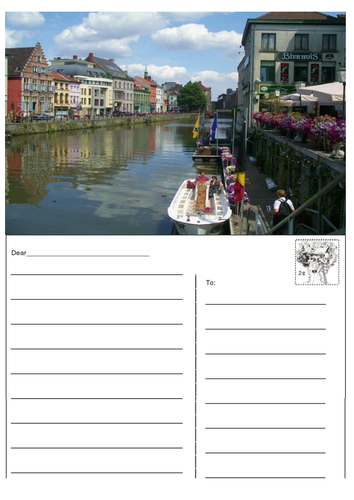 European country postcards | Teaching Resources