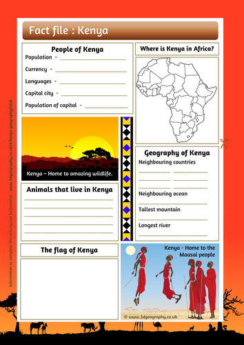 Fact file - kenya | Teaching Resources
