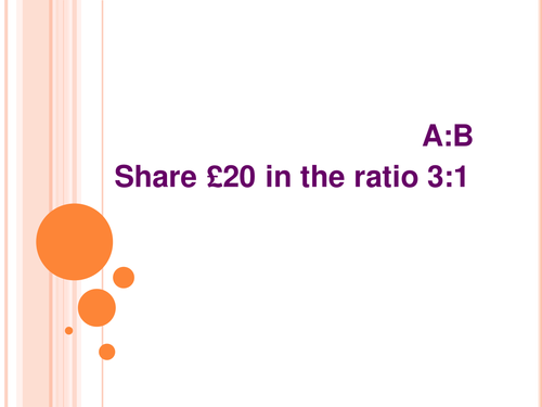 Ratio Sharing | Teaching Resources