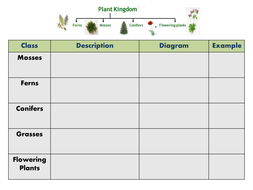 Plant Classification and Habitats | Teaching Resources