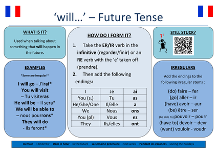 French: Independent Learning Folder by Dannielle Morgan - UK Teaching ...