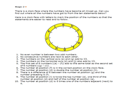 Mixed up Clock | Teaching Resources