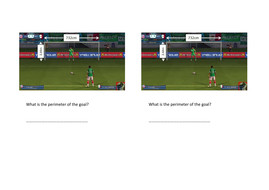 Football Perimeter Worksheets | Teaching Resources