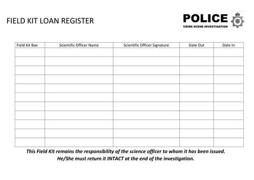 CSI Forensics Course (Part 1) | Teaching Resources
